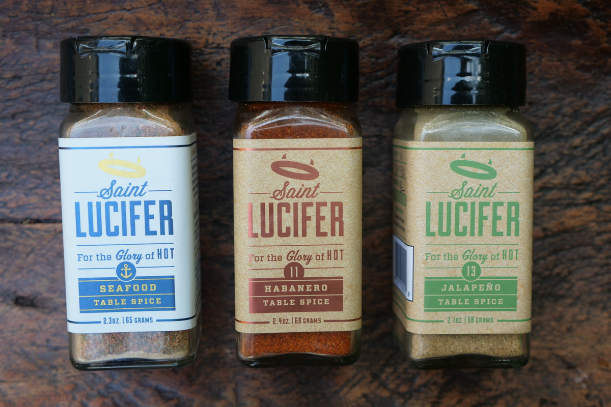 Triple Spice Combo Pack - Artisan Spice Blends – SAINT LUCIFER SPICE