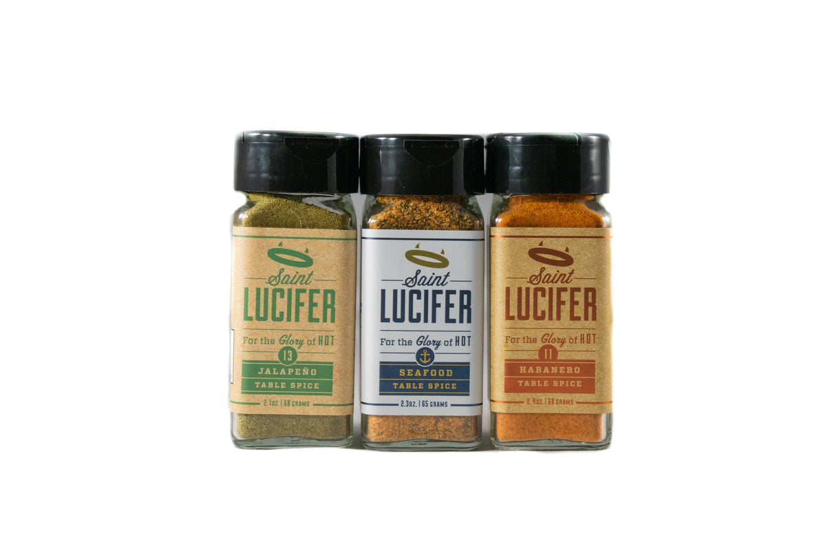 Triple Spice Combo Pack - Artisan Spice Blends – SAINT LUCIFER SPICE